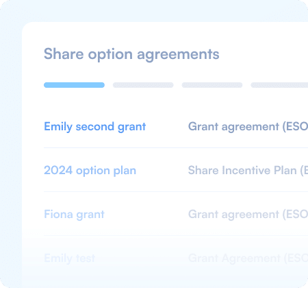 Create a ESOP for your company | Try our ESOP technology on Clara